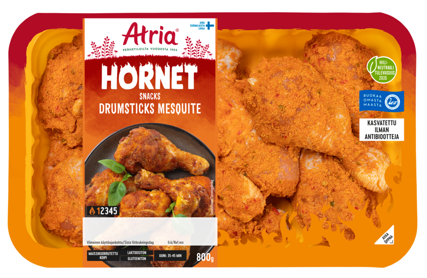 Atria Hornet Snacks Drumsticks 800g